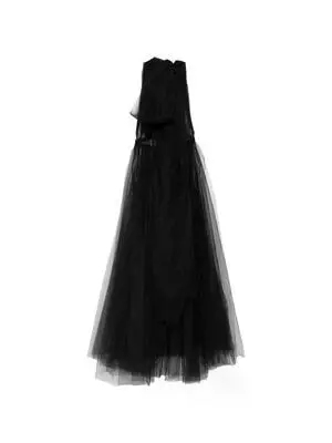 Alchemy Fashions Halterneck Tulle Maxi Dress