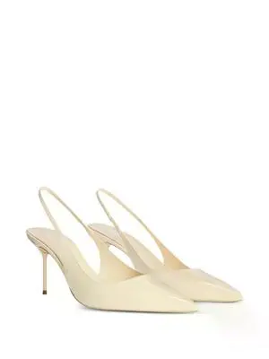 Paris Texas Lidia Point-toe Slingback Pumps