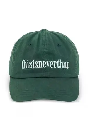 THISISNEVERTHAT Logo Baseball Cap - Green