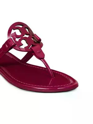 Tory Burch Miller Patent Thong Sandals