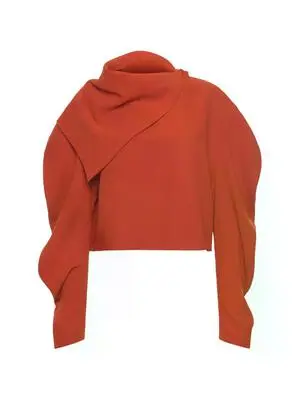A.W.A.K.E. Mode Draped Blouse