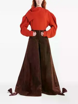 A.W.A.K.E. Mode Draped Blouse