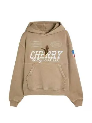CHERRY LA Eagle-print Hoodie