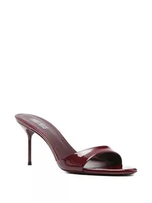 Paris Texas Leather Heeled Sandals