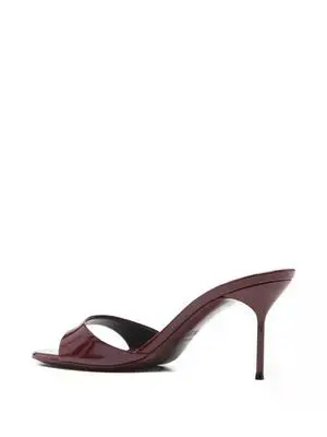 Paris Texas Leather Heeled Sandals
