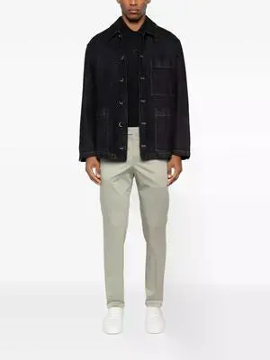 PT TORINO Cuffed Trousers - Green