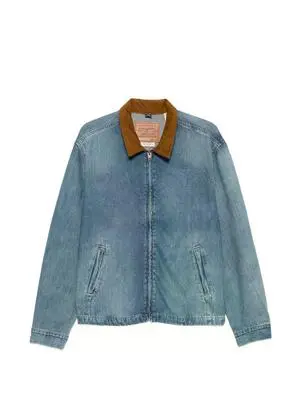 LEVI'S Textured-collar Zip-up Jacket