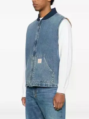 LEVI'S Zip-up Sleeveless Gilet