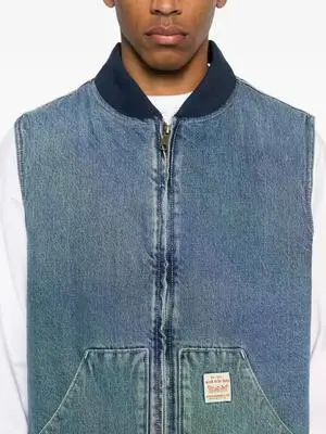 LEVI'S Zip-up Sleeveless Gilet