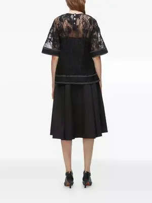 3.1 Phillip Lim Lace-appliqué Top