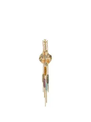 Tory Burch Runway Embellished Front-back Drop Earrings