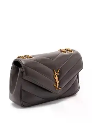 Saint Laurent Loulou Small Chevron Shoulder Bag