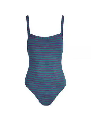 LIDO Trentanove Striped Swimsuit - Green
