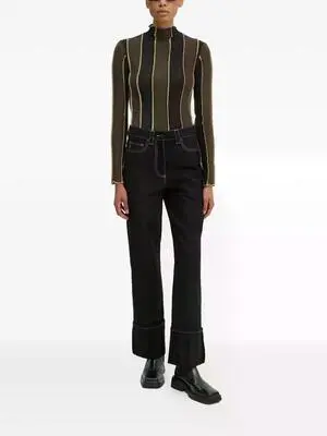 Sunnei Seam-detail Long Sleeve Top