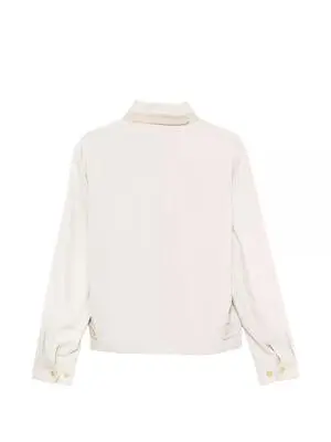 TOM FORD Zip Collar Jacket - Neutrals