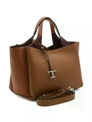 TOD'S Mini Textured Charm Tote
