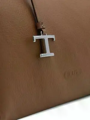 TOD'S Mini Textured Charm Tote
