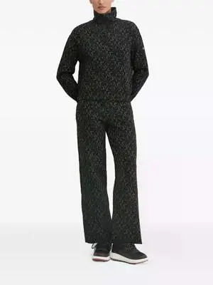 NEWLAND Geometric-pattern Trousers