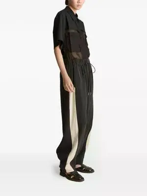 LEE MATHEWS Alexia Color-block Track Pants