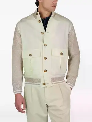 Paul & Shark Long-sleeve Cardigan - Neutrals