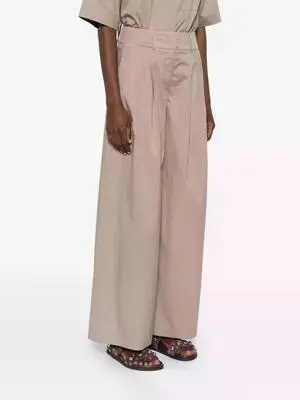 Peserico Pleated Trousers - Neutrals