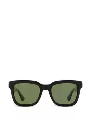 Gucci Rectangular Frame Sunglasses - Black