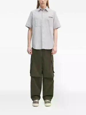 Aries Logo-embroidered Shirt