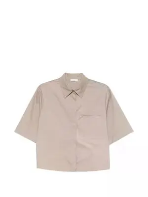 Peserico Pocket Short-sleeve Shirt - Neutrals