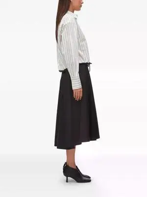 3.1 Phillip Lim Striped Cropped Shirt