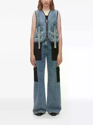 3.1 Phillip Lim Front-pocket Denim Vest
