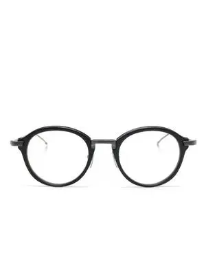 Thom Browne Round-frame Glasses - Grey