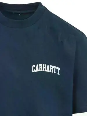 Carhartt Work In Progress River Logo T-shirt - Blue