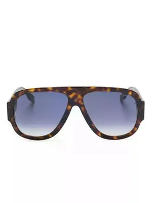 Marc Jacobs Navigator-frame Sunglasses - Brown