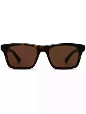 Alexander McQueen Square-frame Sunglasses - Brown