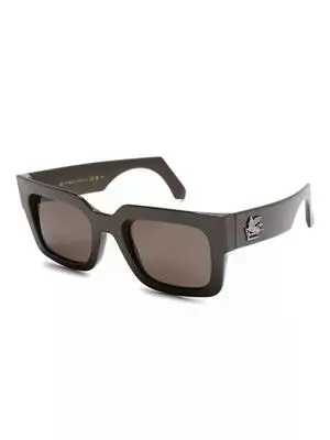 Etro Pegaso-logo Square Sunglasses