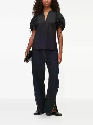 3.1 Phillip Lim V-neck Top - Blue