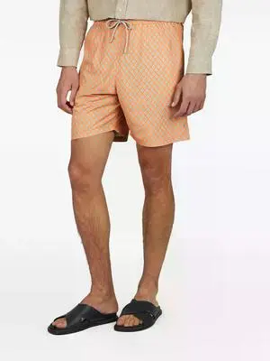 Paul & Shark Floral Print Swim Shorts