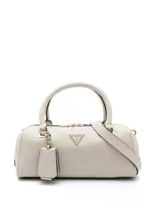 Guess Embossed Logo Tote - Neutrals