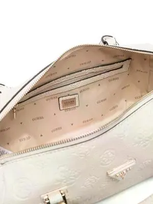 Guess Embossed Logo Tote - Neutrals