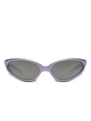 GENTLE MONSTER Apex V6 Geometric Sunglasses - Silver