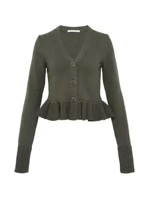 Cecilie Bahnsen Prisca Cardigan - Green
