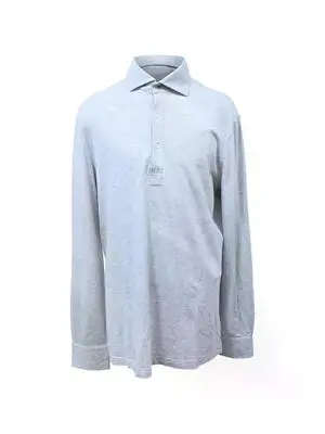 Brunello Cucinelli Long-sleeve Polo Shirt
