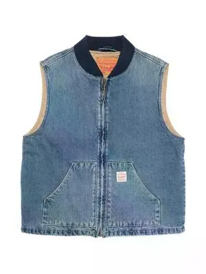 LEVI'S Zip-up Sleeveless Gilet