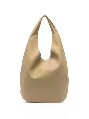 A.p.c. Grained Leather Tote Bag - Neutrals