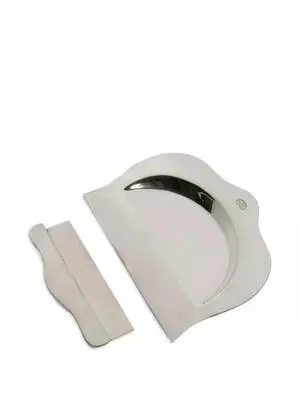GOHAR WORLD Mini Engraved Crumb Catcher - Silver