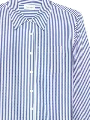 P.a.r.o.s.h Striped Embellished Shirt - Blue