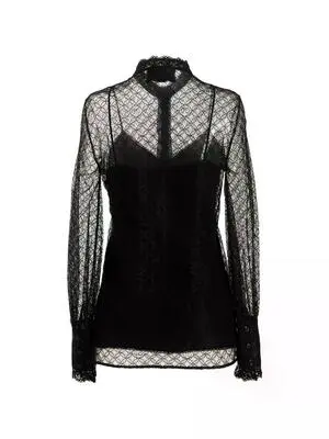 Gucci Geometric Lace Shirt
