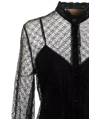Gucci Geometric Lace Shirt