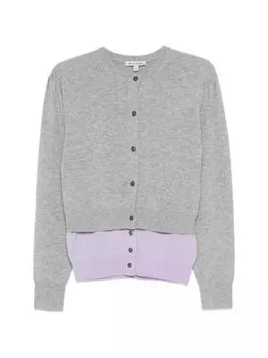 MERYLL ROGGE Buttoned Layered Cardigan
