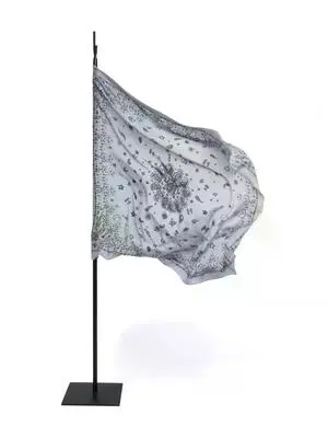Zadig&Voltaire Paisley Scarf - Grey
